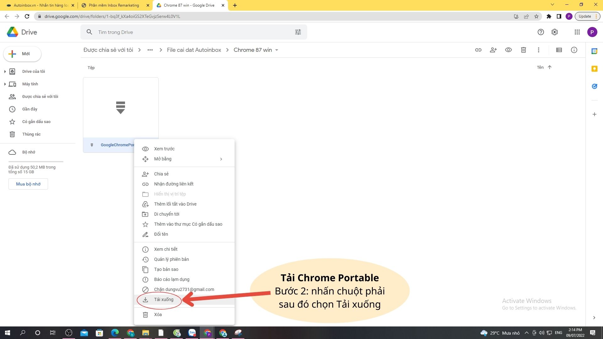 Phần mềm Auto marketing gửi tin nhắn Fanpage