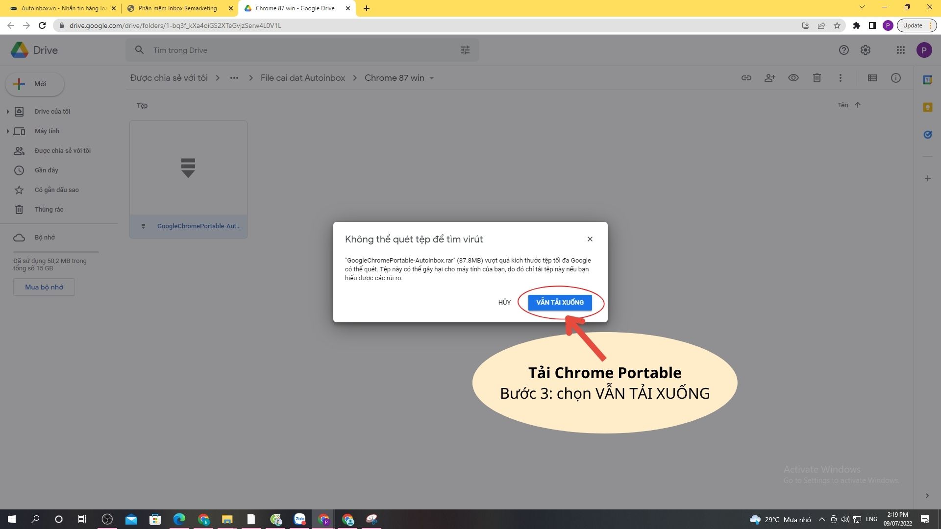 Phần mềm Auto marketing gửi tin nhắn Fanpage